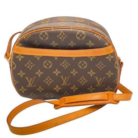 Luigi Borelli | Bags | Louis Vuitton Blois Shoulder Bag Canvas Brown ...